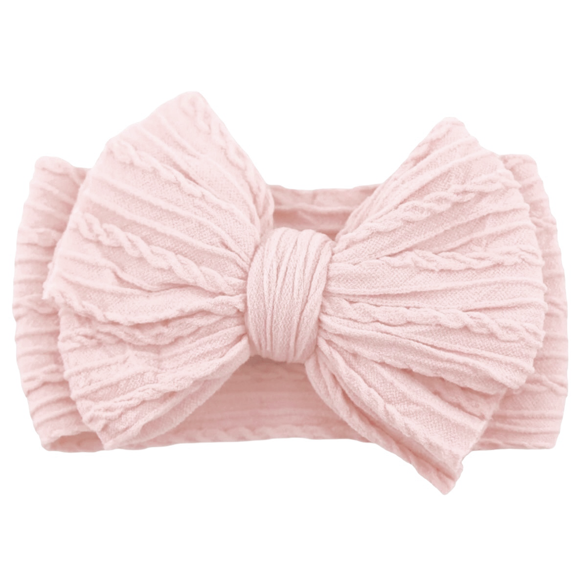Cable Bow, Barely Blush – SpearmintLOVE