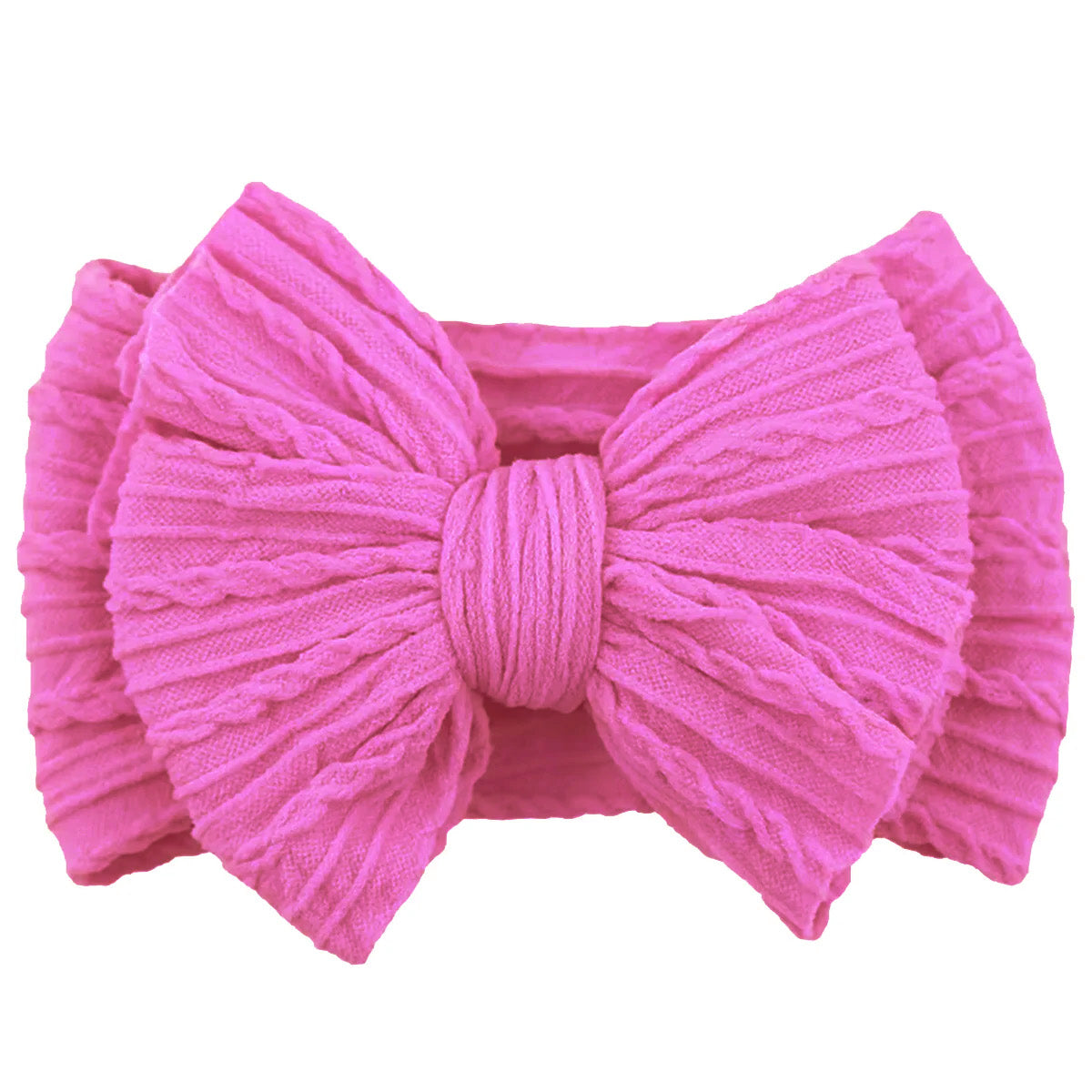 Cable Bow, Fuchsia – SpearmintLOVE