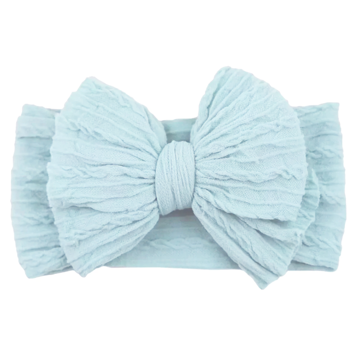 Cable Bow, Skylight Blue – SpearmintLOVE
