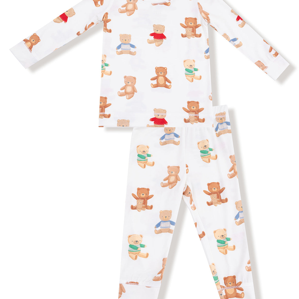 Long Sleeve Loungewear Set, Teddy Bear Collection – SpearmintLOVE