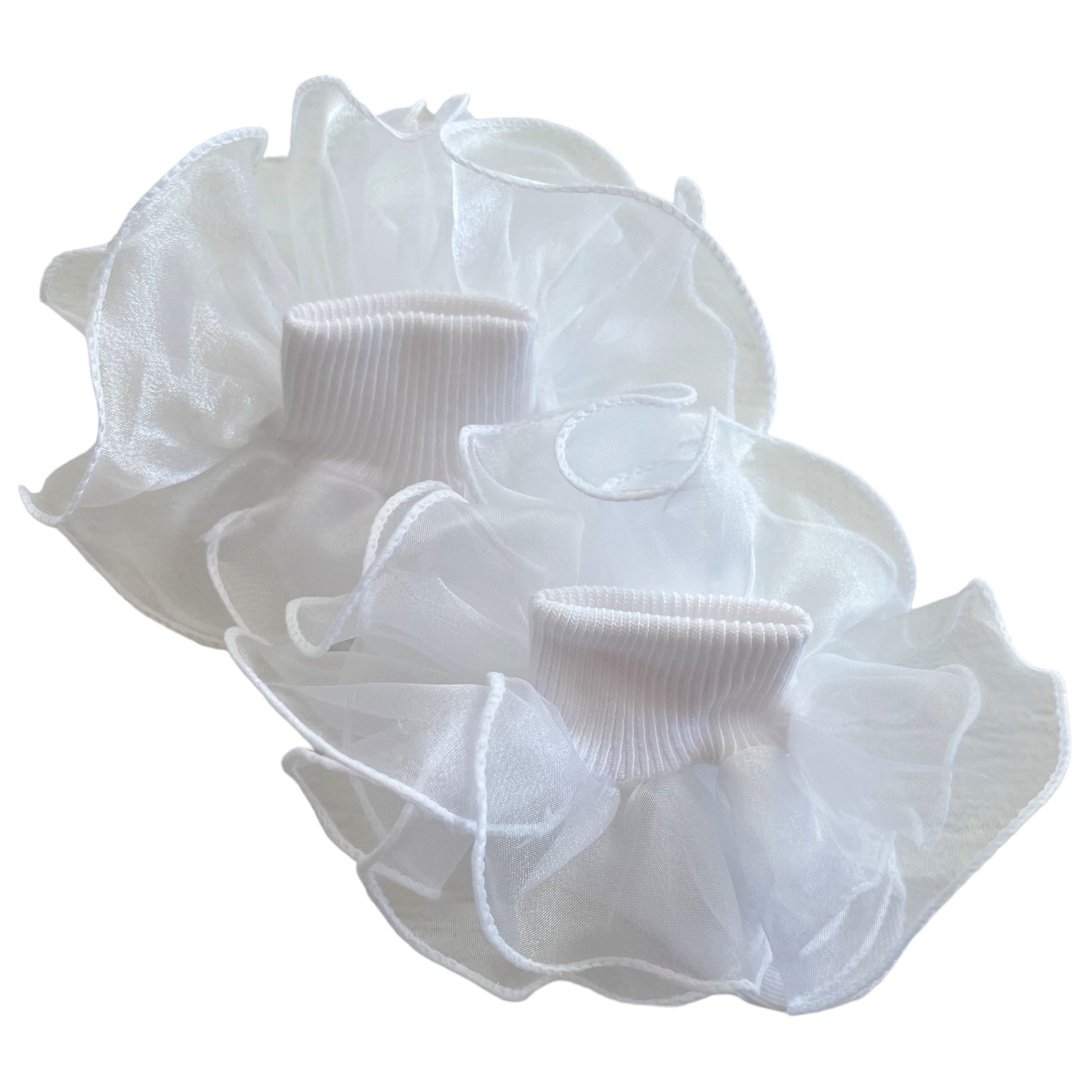 Ruffle Tutu Socks, White – SpearmintLOVE