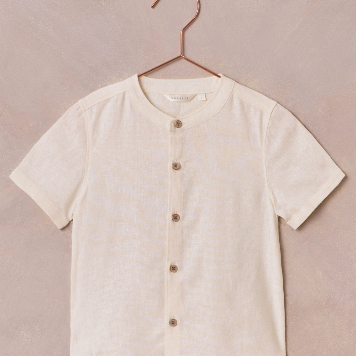 Archie Shirt, Ivory – SpearmintLOVE