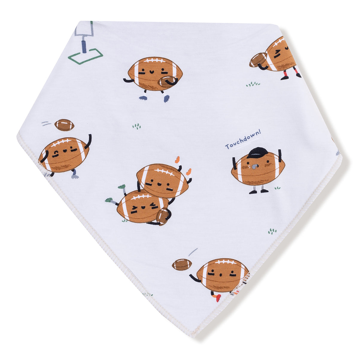 Bandana Bib, Footballs Playing Football – SpearmintLOVE