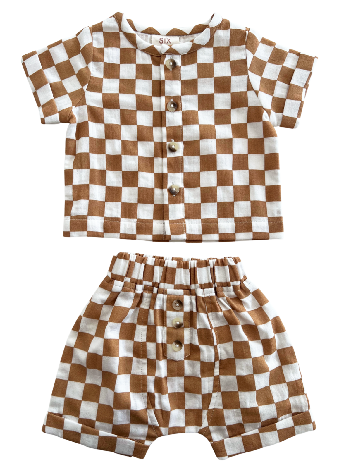 Sundae Checkerboard / Organic Finley Set – SpearmintLOVE