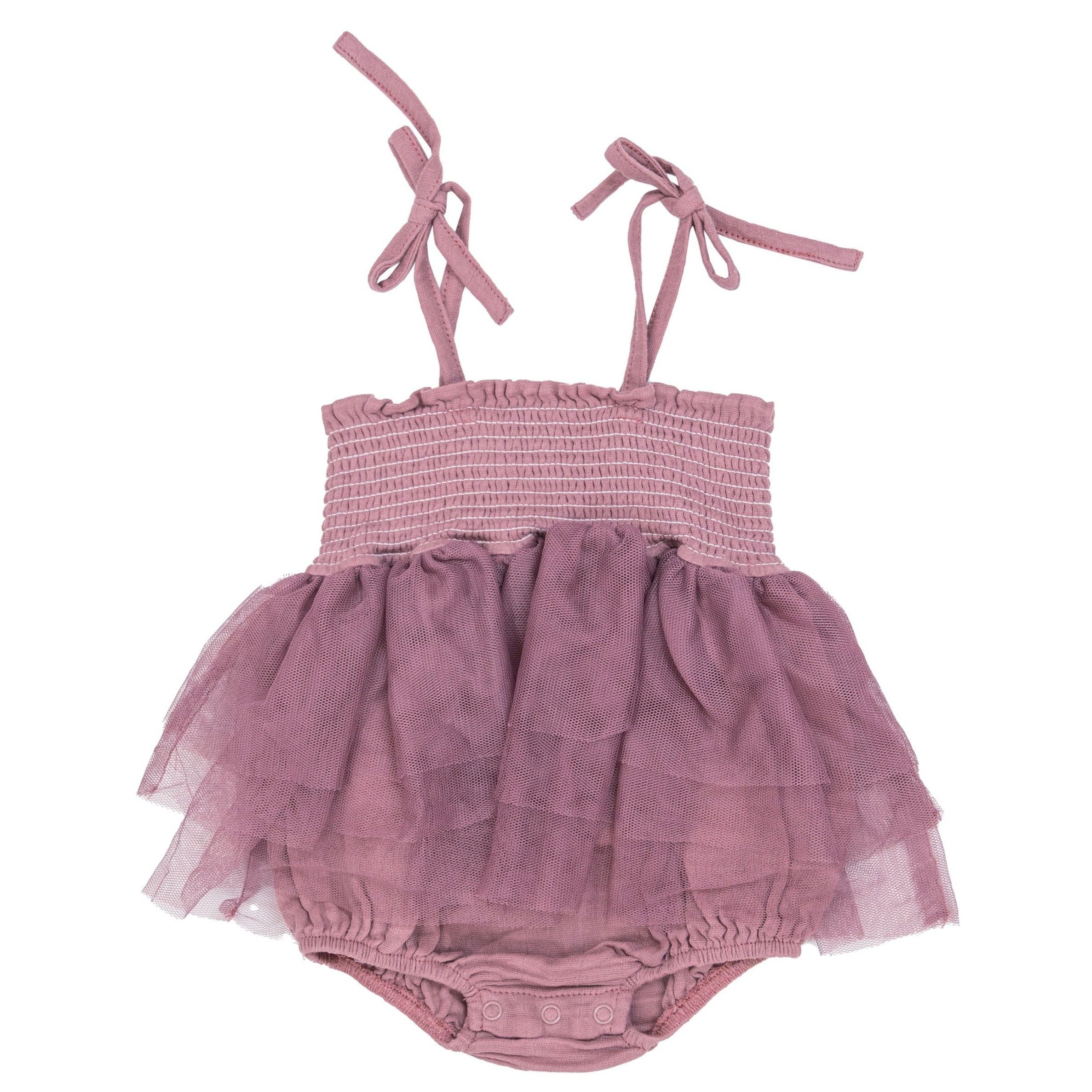 Muslin Tutu Bubble, Fox Glove – SpearmintLOVE