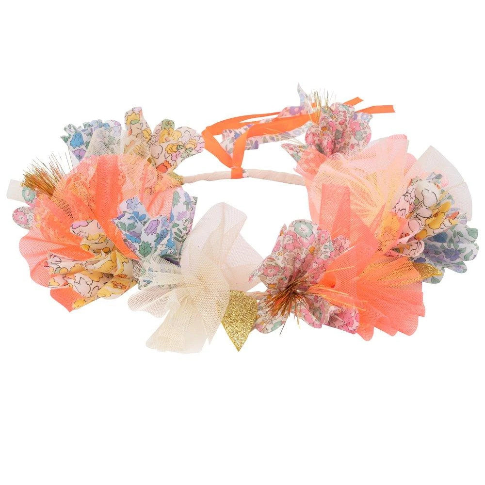Flower halo crown store